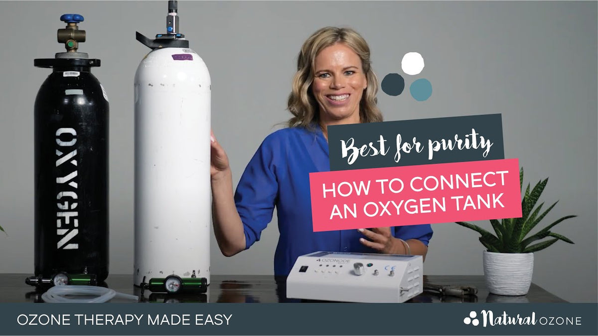 Oxygen Tank How To Connect | Best Purity | Ozone Therapy Made Easy ...